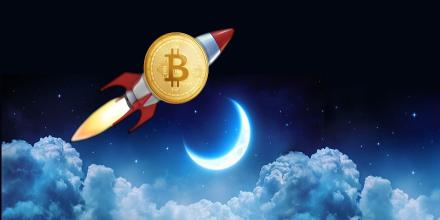 Биткоин не сможет долететь на Луну