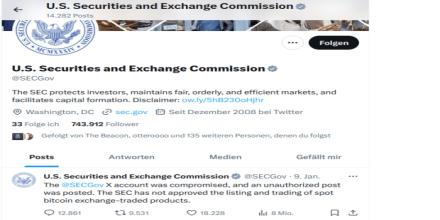 Nun aber wirklich: SEC genehmigt Bitcoin ETFs