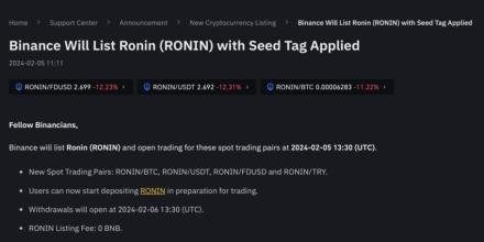 Binance zapłaci 5 mln USD za tą informację