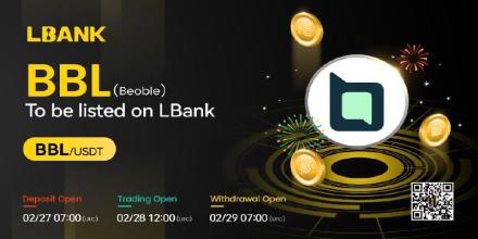 LBank Exchange wird beoble (BBL) am 28. Februar 2024 listen.