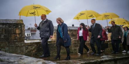 Die Liberaldemokraten geloben, die „blaue Mauer“ bei den Wahlen in Großbritannien zum Einsturz zu bringen