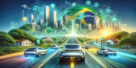 A procura por carros elétricos dispara no Brasil e projeto cripto acompanha