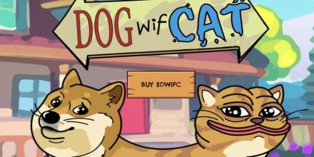 Solana Ağındaki Yeni Memecoin DogWifCat Dogecoin’i Tahtından Mı Edecek? DWIFC Token İlk Günde Rekor Kırdı