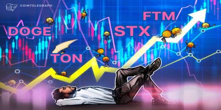 Precio de BTC buscar abrir la semana al alza; ¿le seguirán DOGE, TON, STX y FTM?