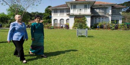 Myanmars Ex-Führerin Suu Kyi beantragte Hausarrest