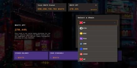 Staking on Bitcoin, SatoshiDEX Staking for Presale Investors is now Live