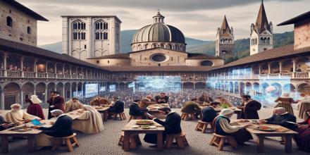 Exklusives Treffen in der Lombardei, das Technologie und Tradition vereint