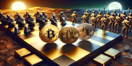 Krypto vs. Edelmetalle: Bitcoin kämpft um Marktanteil gegen Gold und Silber