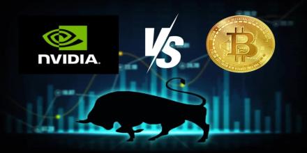 Bitcoin vs Nvidia: 'Powtarza się rok 2017′. Fizyk prognozuje ramy hossy BTC