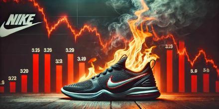 Wodospad na akcjach Nike, -20% w jeden dzień. Co się tam wydarzyło?