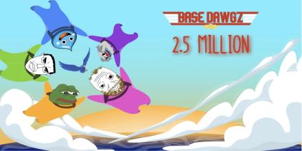 Pré-venda de Base Dawgz atinge US$ 2,5 milhões e pode ultrapassar $MOG no mercado de alta das memecoins