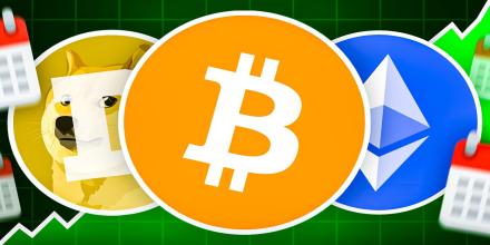 Krypto News: Bullishe Termine! Das wird diese Woche für Bitcoin, Ethereum und Dogecoin jetzt wichtig