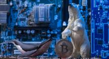 ダウが08年以来の弱気相場入り 相関高まるビットコイン、目線が変わる価格帯は?|仮想通貨市況