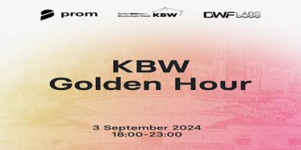 프롬(Prom) x DWF 랩스(DWF Labs), 'KBW Golden Hour' 개최