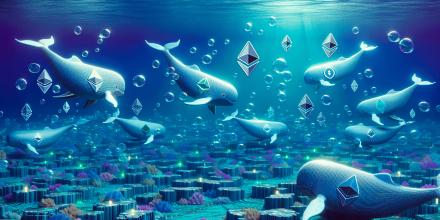 Baleia de Ethereum mantém tokens por 8 anos e obtém lucro milionário