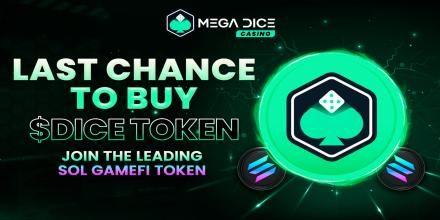 Mega Dice: Pré-venda do token alcança US$ 1,8 milhão – Últimos dias para investir antes do lançamento
