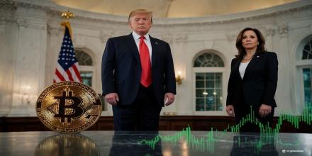 BlackRock CEO: Trump vs. Harris spielt für Bitcoin keine Rolle