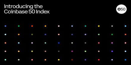 米コインベース、仮想通貨版S&P500指数「COIN50」を提供開始　無期限先物も提供