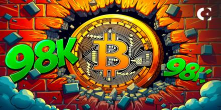 Bitcoin supera los 98.000 dólares, 100.000 dólares a su alcance, impulsado por las entradas y la demanda de ETF