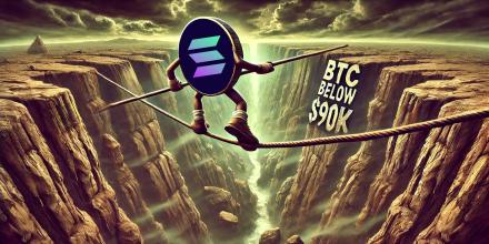 Przyszłość Solany, jeśli BTC spadnie poniżej 90 tys. dolarów; poznaj nowego faworyta fanów kryptowalut