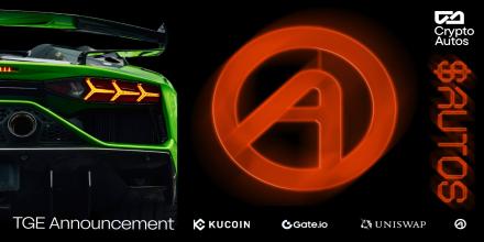CryptoAutos to Commence TGE for Its $AUTOS Token on December 11