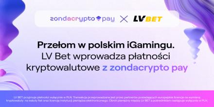 LV Bet wprowadza krypto płatności dzięki zondacrypto