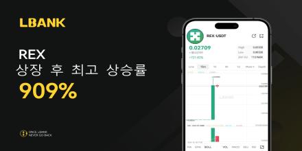 상승률 909% 기록, LBank Launchpool로 투자 열기 재점화