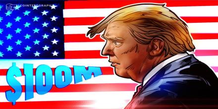 トランプファミリーが関与するDeFiプロジェクトWLF 就任式当日に1億ドル以上の仮想通貨を購入