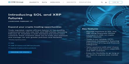 CME Group, Solana ve XRP Vadeli İşlemlerini Başlatabilir