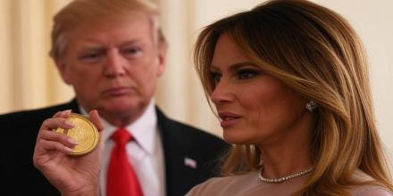 Jak Melania Trump zrujnowała rynek krypto. „Bitcoin byłby już po 150 000 dolarów”