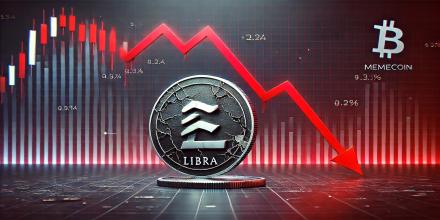 Memecoin LIBRA despenca e perde US$ 4,4 bihões em capitalização de mercado