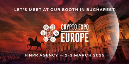 FINPR participă la Crypto Expo Europe 2025 în București: Vizitează standul nostru!