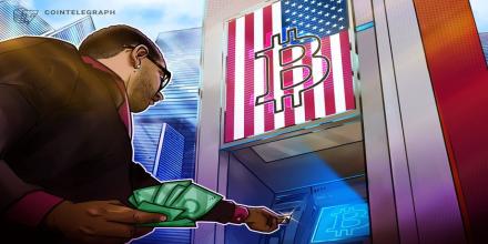 Rede de ATMs de criptomoedas diminui após os EUA perderem 1.200 máquinas em poucos dias