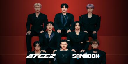 더 샌드박스, KQ 엔터테인먼트와 K-pop 보이 그룹 ‘ATEEZ’ 협업 파트너십 체결