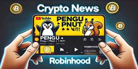 PENGU·PNUT, 로빈후드 상장에도 반응 미미