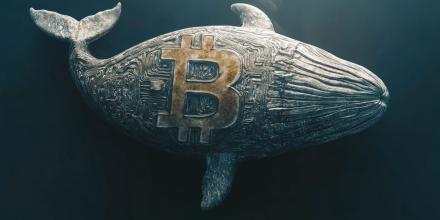 Baleia opera US$ 400 milhões vendida em bitcoin e atrai atenção do mercado