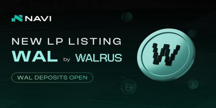 나비 프로토콜(NAVX), 오늘 업비트·빗썸 상장하는 월러스(WAL) 코인 “크로스체인 스왑·공급 풀·스테이킹 개시”