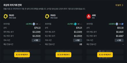 [김프 리포트] 6월 13일 기준 차익거래 기회 분석…PAXG·DEGEN·ARK 등 눈길