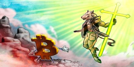 Cruz dourada do Bitcoin que gerou ganhos de 2.000% no BTC já está aqui