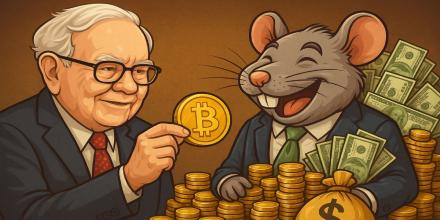 2025 rokiem, w którym Bitcoin ośmieszył Buffetta. Tyle zarobiłby, gdyby zamienił 5% gotówki na BTC