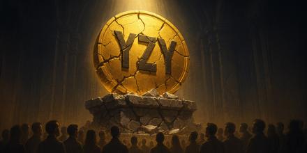 Kanye’s YZY launch rockets into Top 35 tokens then crashes 95% in hours