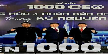 박봉규 코리아씨이오서밋 이사장, 베트남 '1000CEO 2025' 에서 'AI 시대, 한국°베트남의 비즈니스 협력 방안' 주제의 기조연설