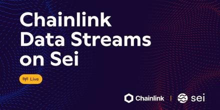 Chainlink Data StreamsがSeiで稼働、米商務省データのオンチェーン化も発表