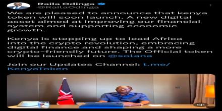 Le Kenya Token s’effondre après des preuves de deepfake