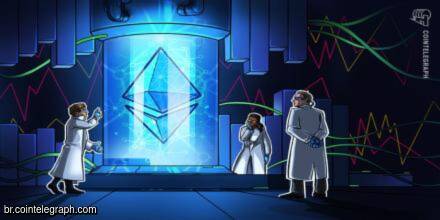 Oferta de Ether em exchanges atinge mínima de 9 anos em meio ao ‘glow up de Wall Street’