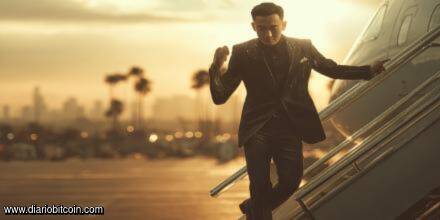 Justin Sun regresa a EE. UU. tras comprar USD $90.000.000 en criptomonedas de la familia Trump