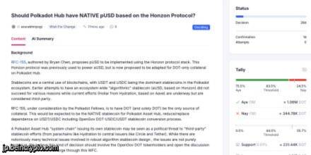 ポルカドット、pUSDステーブルコインに賭ける—aUSDの影を脱せるか