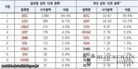 해외선 스테이블코인 거래 활발한데…국내는 여전히 리플·밈코인 선호