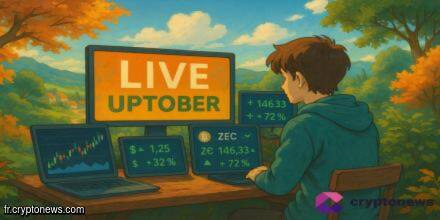 LIVE : Uptober, SPX, Zcash, altcoins explosifs… toute l’actu du jour