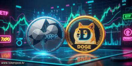 도지코인(DOGE)·XRP ETF, 5억 달러 돌파…REX-오스프리 '스팟+스테이킹 전략' 주목